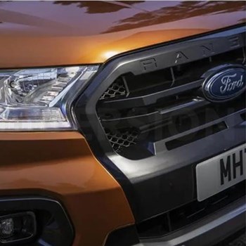 Ford Ranger 2019 Sabre Orange, Diffuse Silver, Blue Lightning